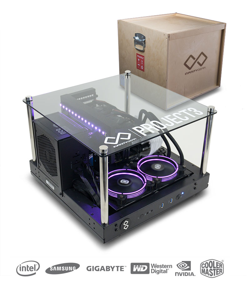 Infinity Gear Project 3 Open - Desktop PC - Δωρεάν Παράδοση - Kotsovolos.gr